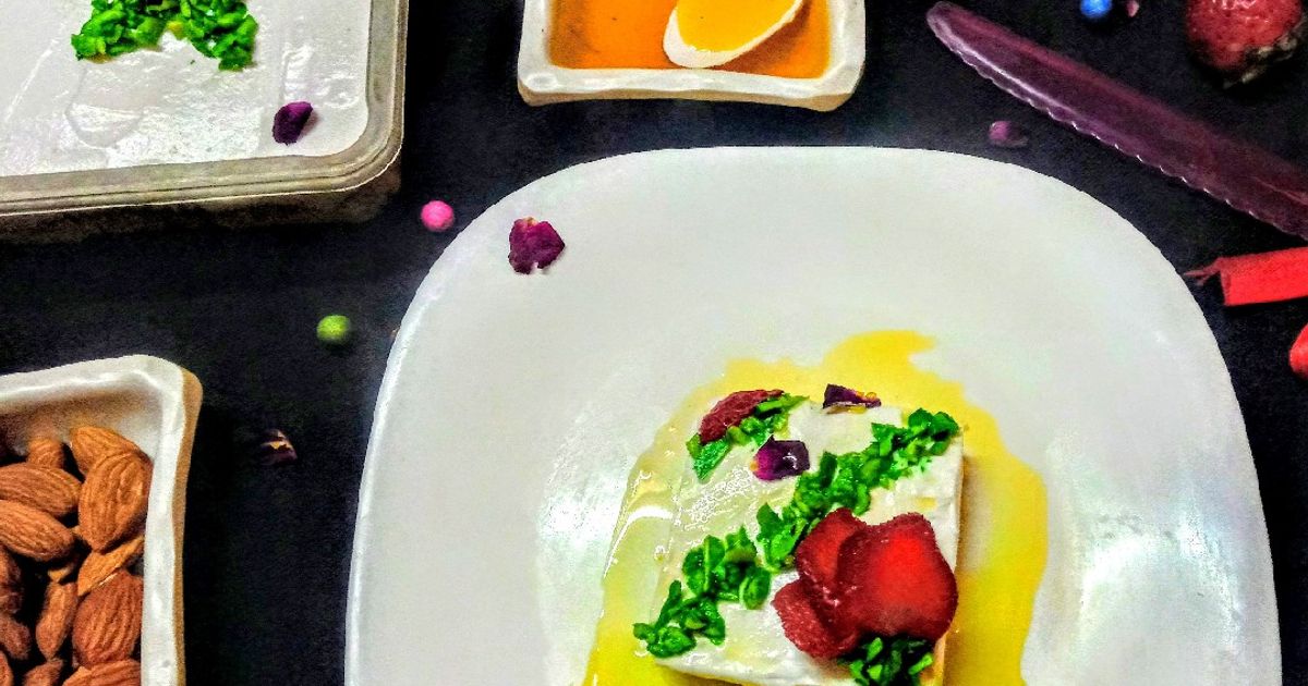 Layali Lubnan/Semolina Labnese Pudding Recipe by POONAM ARORA - Cookpad