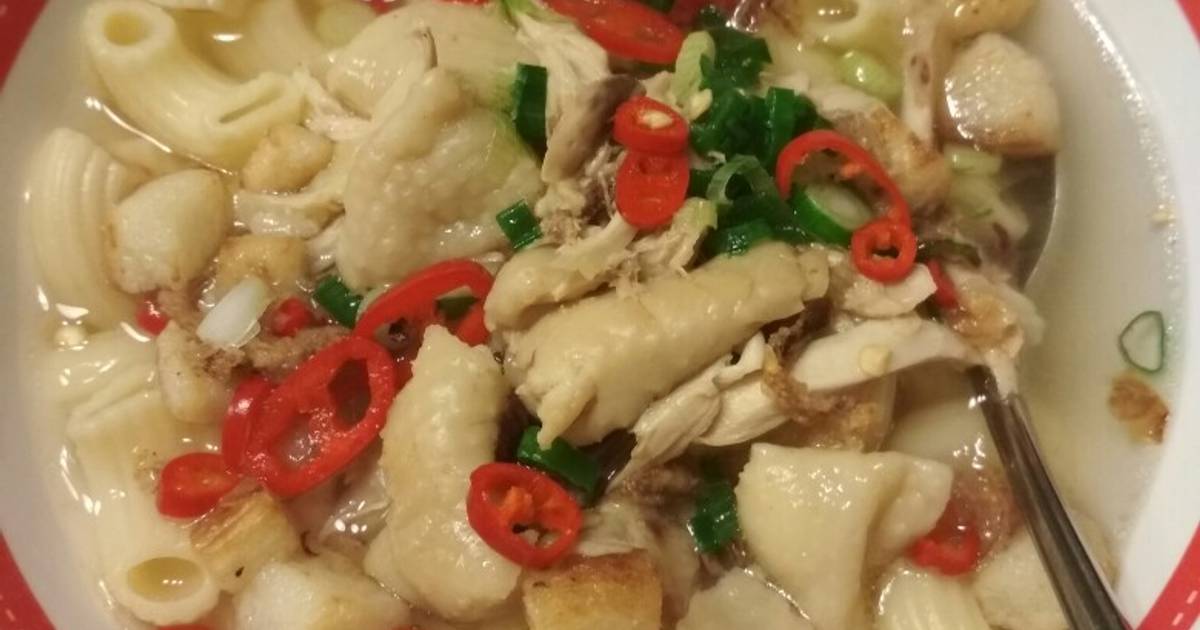 25 resep sup macaroni roti enak dan mudah - Cookpad