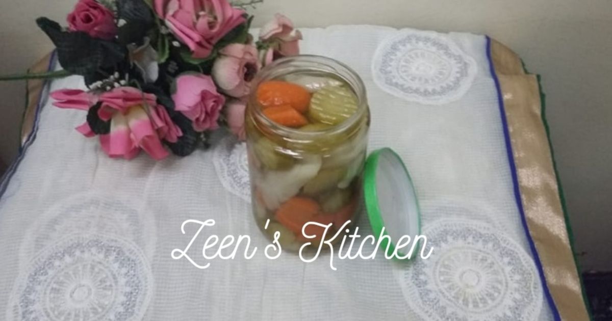 Mukhalal Or Lebanese Shawarma Pickle Recipe by ZMA - Cookpad