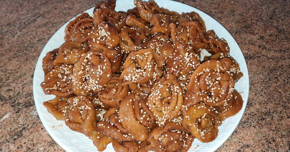 18 recetas muy ricas de chebakia compartidas por cocineros caseros- Cookpad