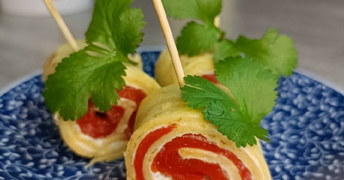 🍁Mini roulé apéritif de Zest' de Flow - Cookpad