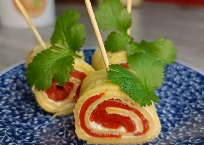 🍁Mini roulé apéritif de Zest' de Flow - Cookpad