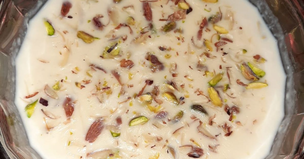 Sheer Khorma Recipe by Samiya Shaikh - Cookpad