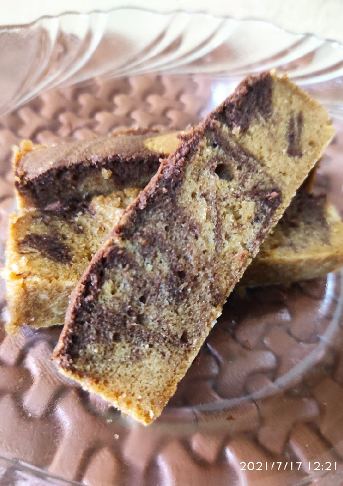 Resep Bolu Tape Marmer Gluten Free Gula Aren Tanpa Pengembang oleh Yozi ...