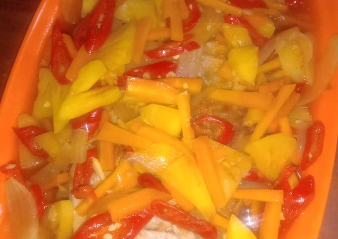 Resep Ikan Asam Manis (Ikan Mata Sebelah) oleh Nindy Nastiti - Cookpad