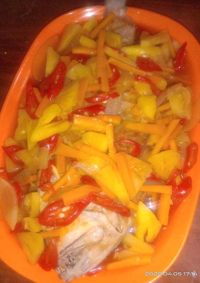 Resep Ikan Asam Manis (Ikan Mata Sebelah) oleh Nindy Nastiti - Cookpad