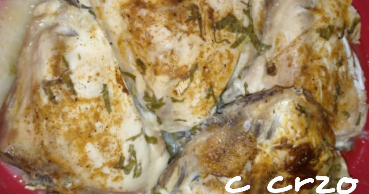 Contramuslo de pollo al limón Receta de Chari Crzo- Cookpad