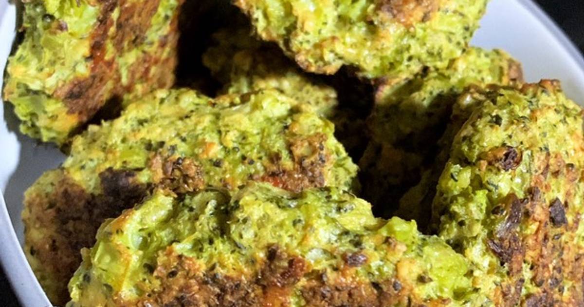 Mini tortillas de brócoli 🥦 Receta de Eimy Gamonal- Cookpad