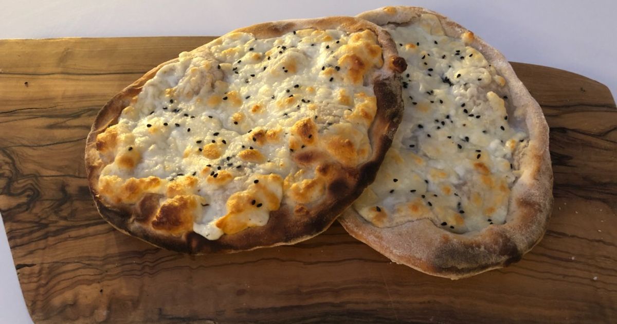 Sourdough Akkawi Manoushe Recipe by Thomas Guy - Cookpad