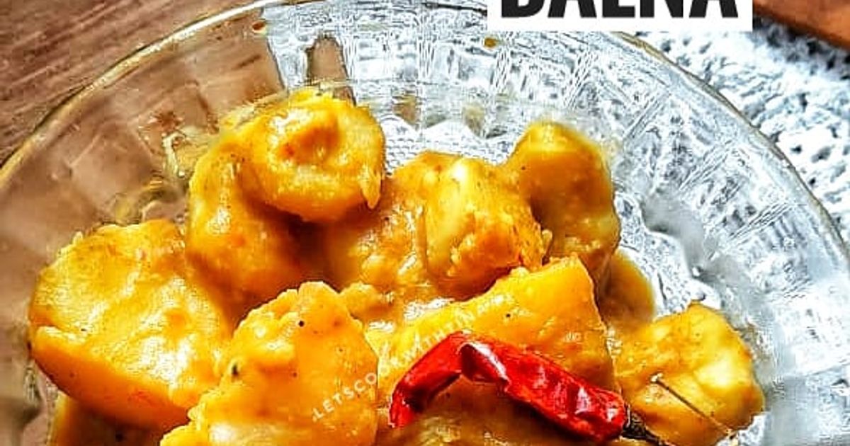 Gathi Kochur Dalna Arbi Curry Recipe by Tina Chakraborty let's Cook ...