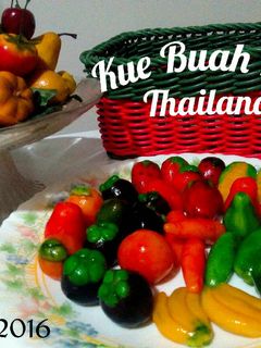 Resep Kue Buah Mini Thailand(thai Kanom Luk Chup) oleh 🍰🍧Dapur Ayu 🍰🍨 ...