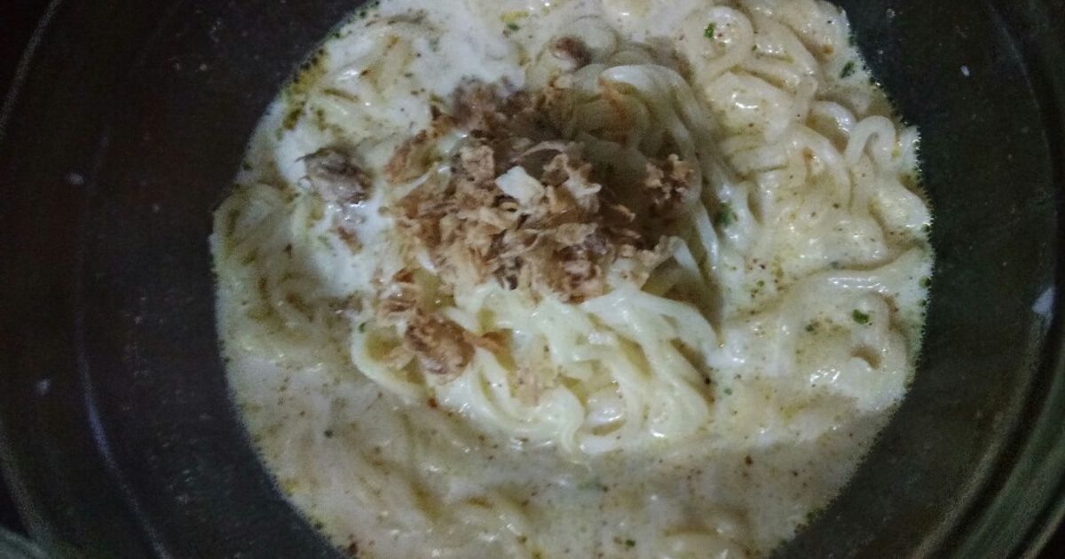 Resep Mie Instant Creamy oleh IbunNica😋 - Cookpad
