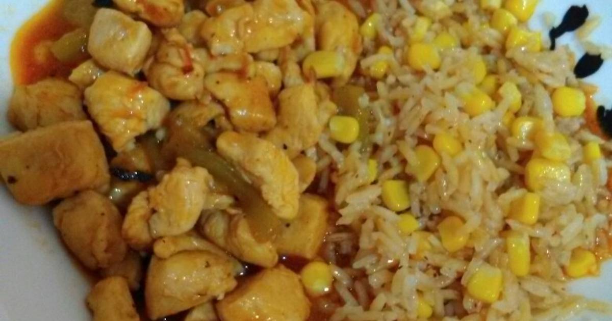 Pollo en salsa roja - 465 recetas caseras- Cookpad