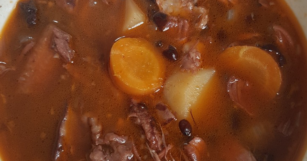 Potaje Cubano De Frijoles Negros Receta de Duniesky Martínez López- Cookpad