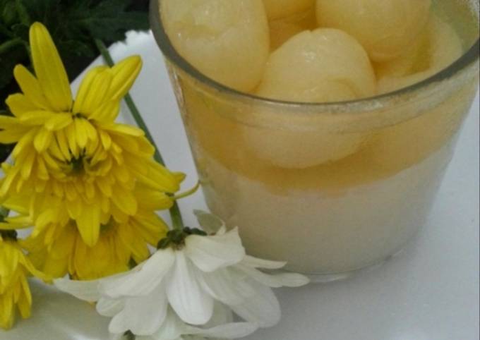 Resep Puding leci oleh Pawone Ikaesthri - Cookpad