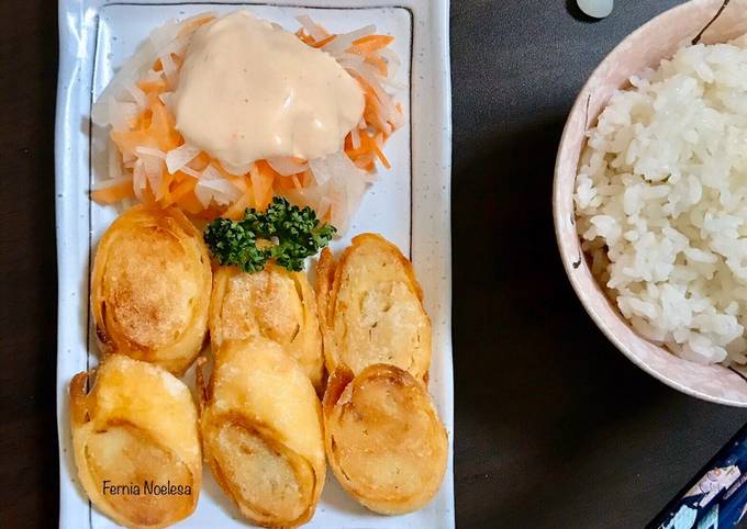 Resep Egg Chicken Roll oleh Fernia Noelesa - Cookpad