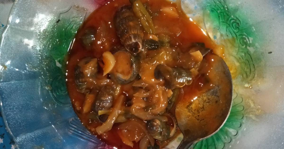 37 resep siput saos enak dan mudah - Cookpad