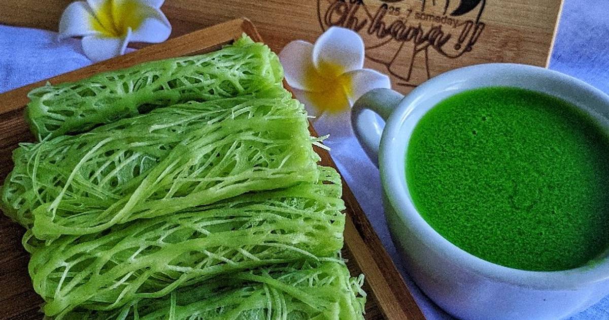 Resipi Roti Jala Pandan Oleh 0h Hana Cookpad