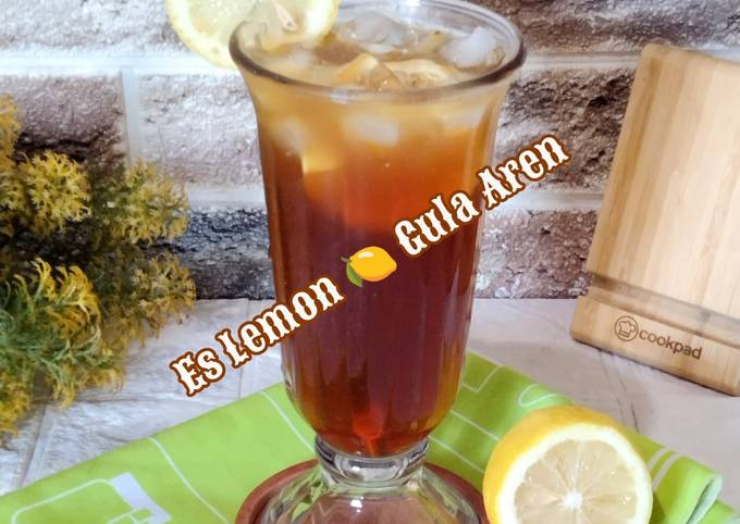 Resep Es Teh Gula Aren oleh Lanjarsih/Mama Fifian ( MasakanRumahan ...