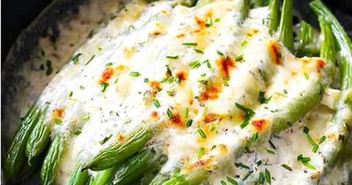 Ejotes con queso gratinado - 5 recetas caseras- Cookpad