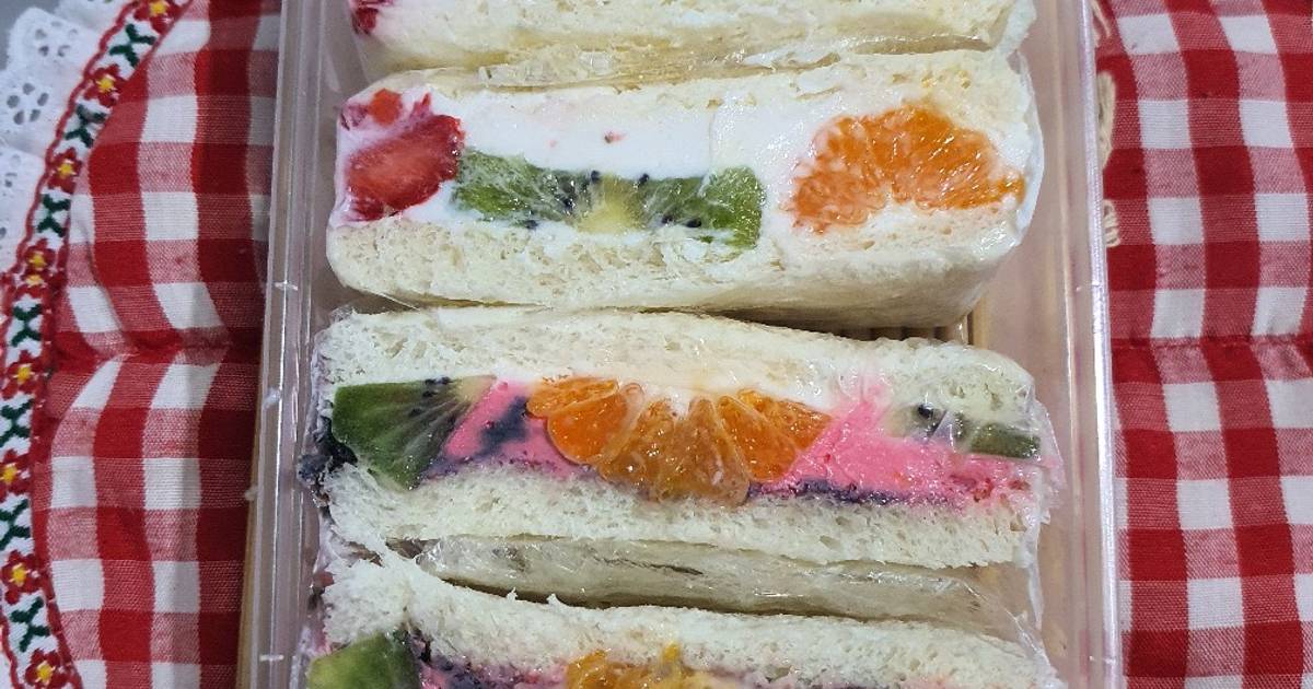 97 resep cara membuat whipped cream sando fruit enak dan mudah - Cookpad