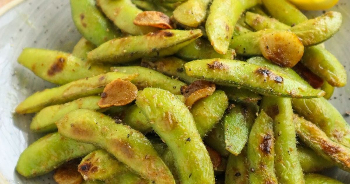 Irresistible Spicy Grilled Edamame Recipe By 管理栄養士ゆきぼむ