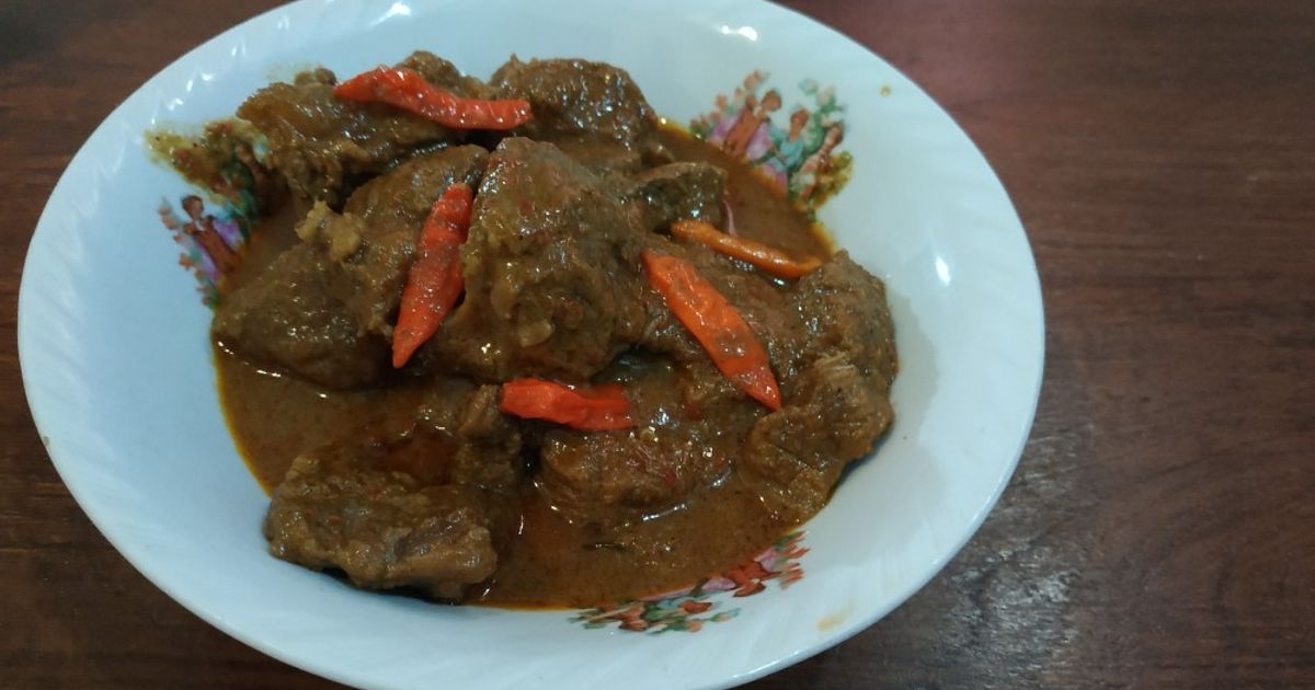 Resep Rendang Daging Kisi Kembang Pedeeees Habis... 😋😋😋 oleh Amik ...