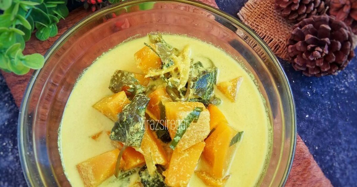 Resep gulai pucuk labu kuning rumahan enak dan mudah - Cookpad