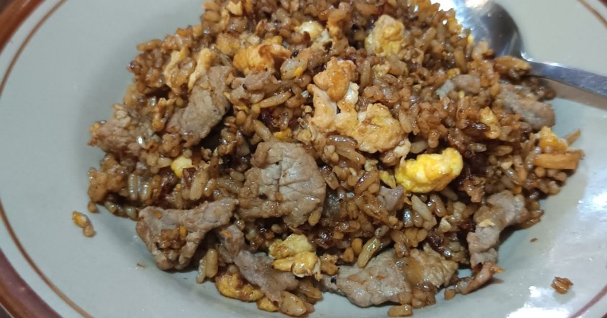 Resep Nasi Goreng Sapi oleh brachioprince - Cookpad