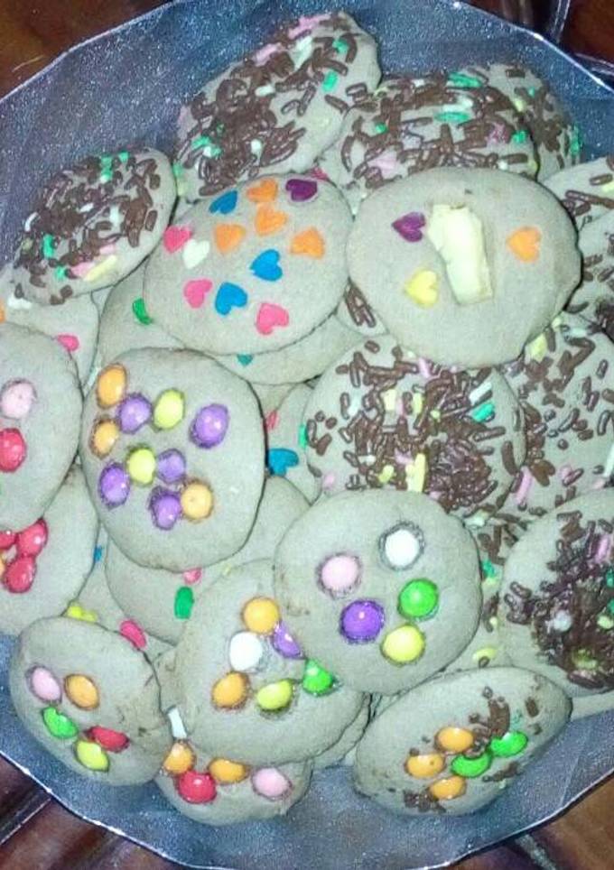 Resep Cookies rasa coklat tanpa oven oleh MMM - Cookpad
