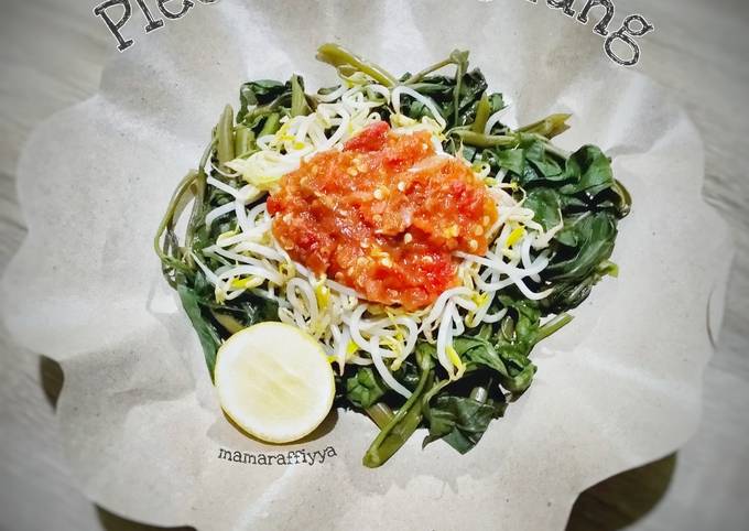 Resep #Resep3 (Plecing kangkung) oleh Mamaraffiyya - Cookpad