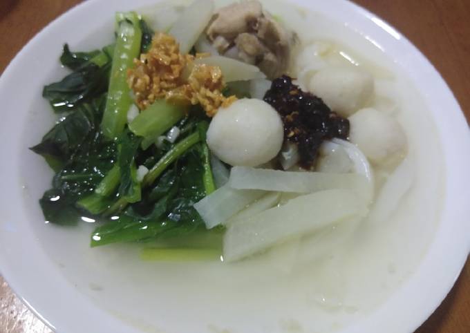 Resep Kuetiaw sup bening oleh Mimbarul Amanah - Cookpad