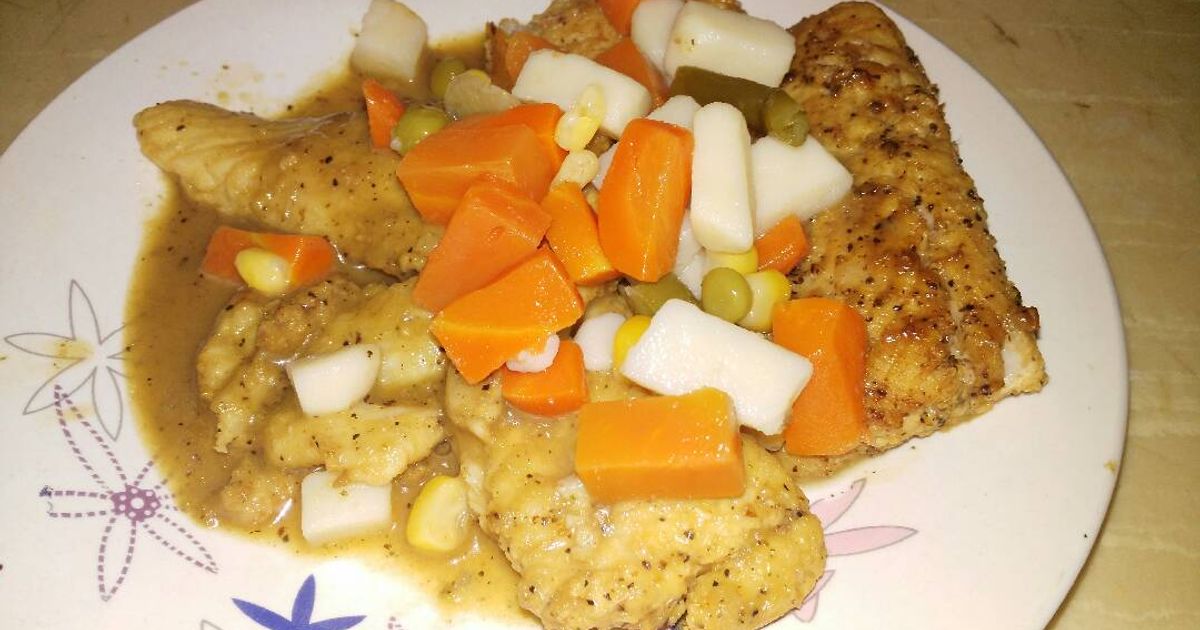 Mero Con Vegetales En Jugo De Limón Y Pimienta Receta de Maritza Martes ...