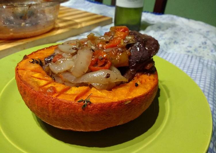 Calabaza a la criolla Receta de Yamila- Cookpad