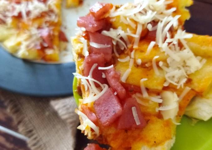 Resep Pizza Roti oleh avec_bian - Cookpad