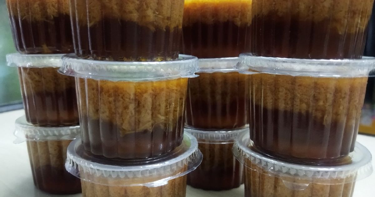 Resep puding snack box rumahan enak dan mudah - Cookpad