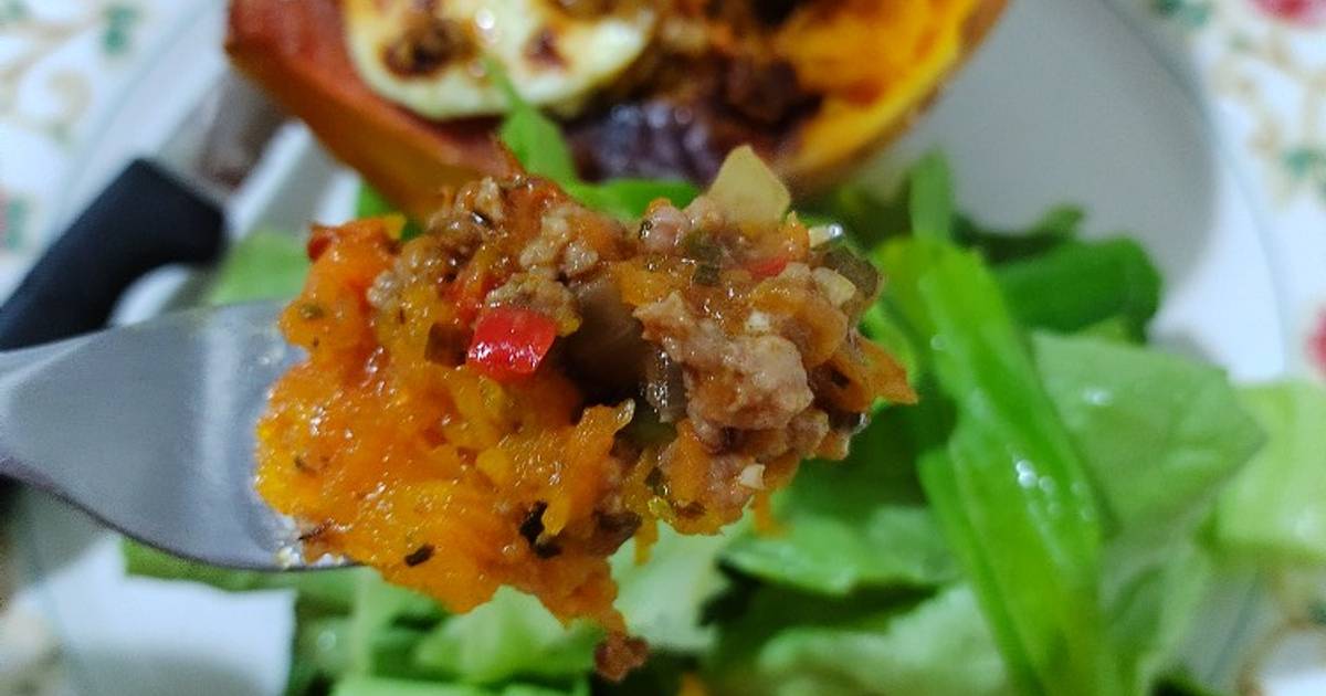 Zapallo relleno al horno - 947 recetas caseras- Cookpad