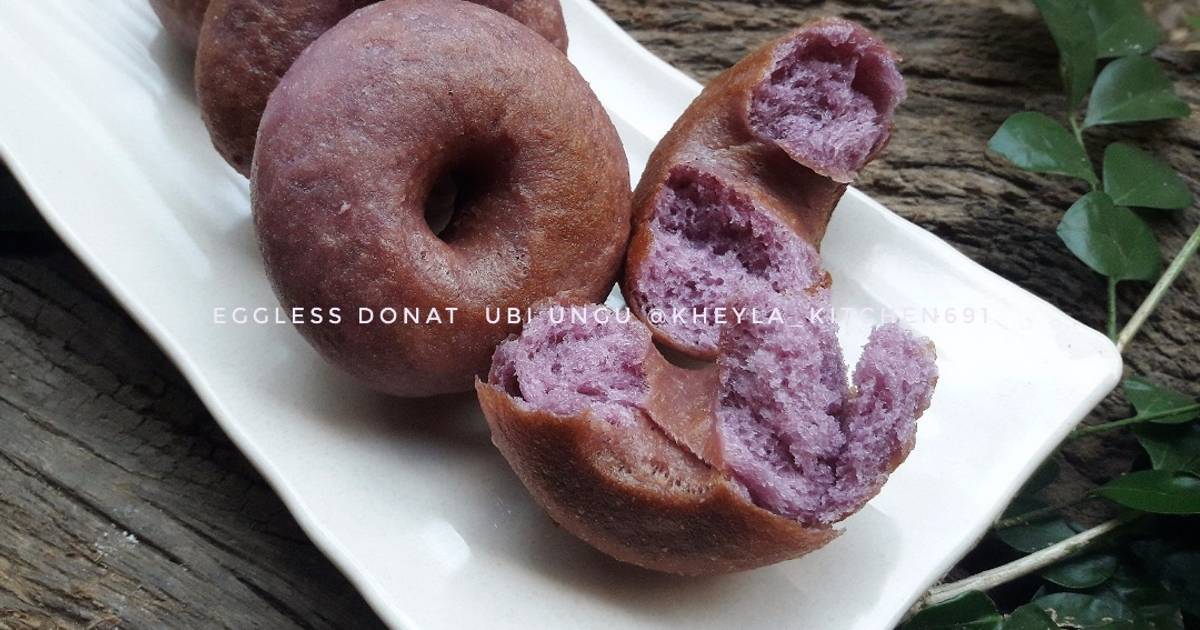 591 resep donat ubi ungu enak dan mudah - Cookpad