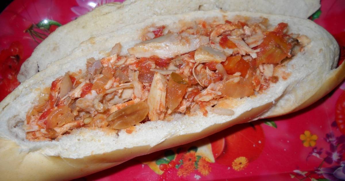 Panini de pollo - 12 recetas caseras- Cookpad