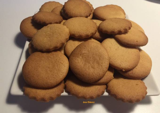 Galletas de masa sablée Receta de Jose Chavez- Cookpad