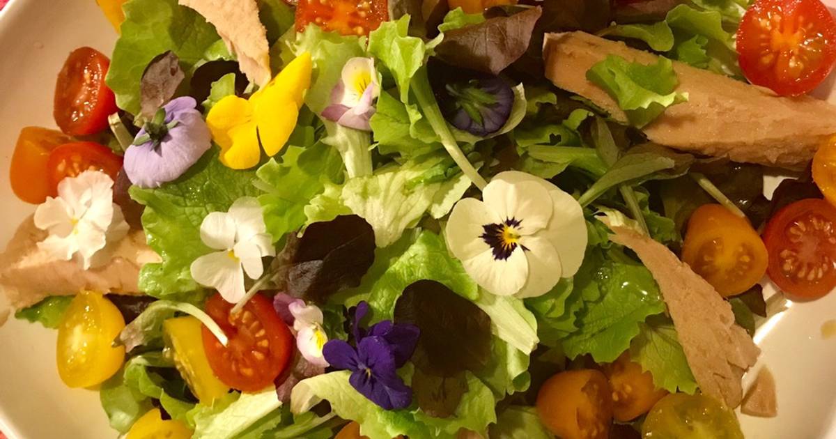 Flores comestibles - 16 recetas caseras- Cookpad