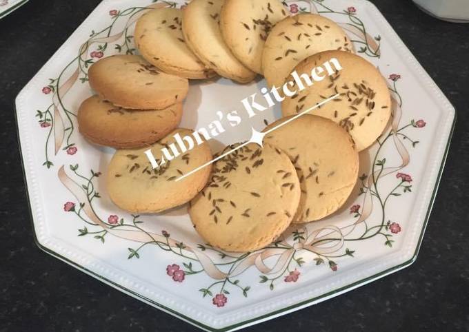 Cumin Biscuits: Zeera Biscuits Recipe by Lubna’s Kitchen - Cookpad