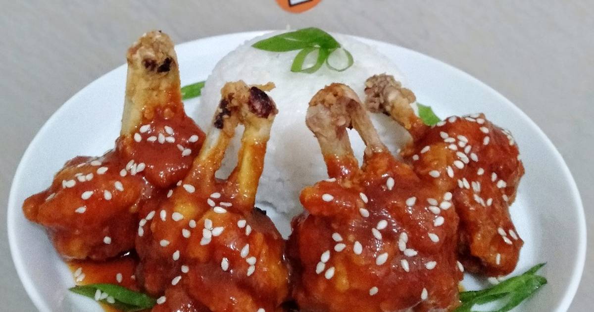 121 resep pedas ayam drumstick enak dan sederhana - Cookpad