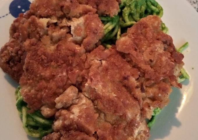 Bisteck apanado Receta de Cristina Vargas- Cookpad