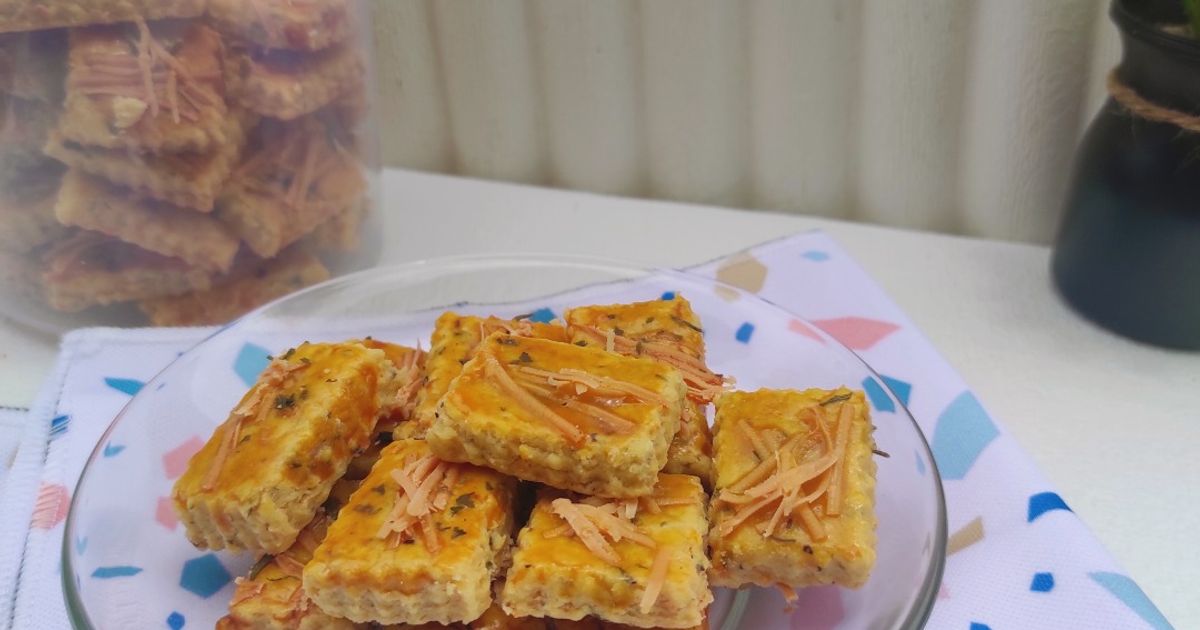 Resep Garlic Cheese Cookies 🧄 oleh Margareth Siregar - Cookpad