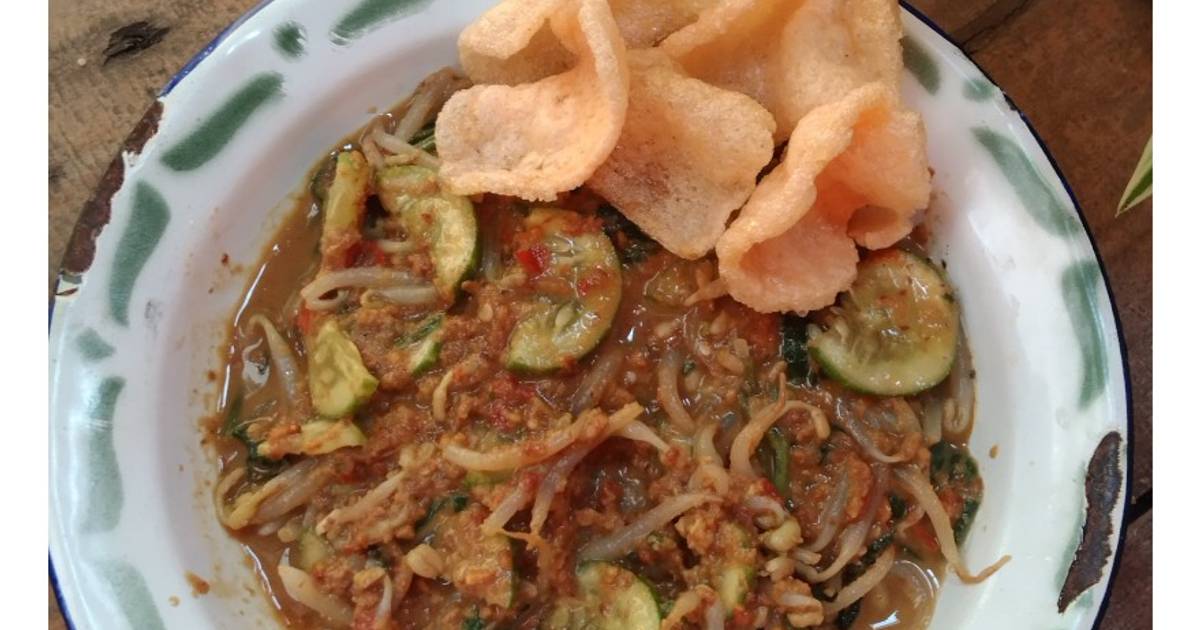 Resep lotek autentik & sehat: Kreasi segar & mudah dibuat