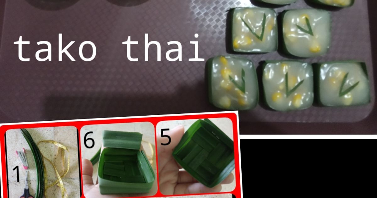 Resep Talam Tako/ Tako Thai oleh Dewie - Cookpad