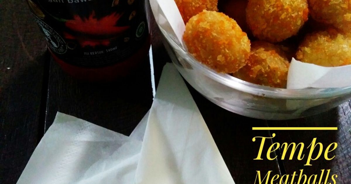 Resep Tempe Meatballs Fried oleh dapurguna - Cookpad