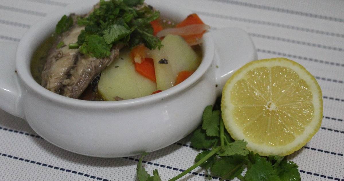 Sopa de jurel - 13 recetas caseras- Cookpad