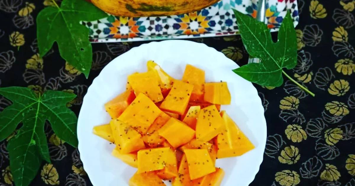 Papaya Recipe by Ghazala Nishat - Cookpad